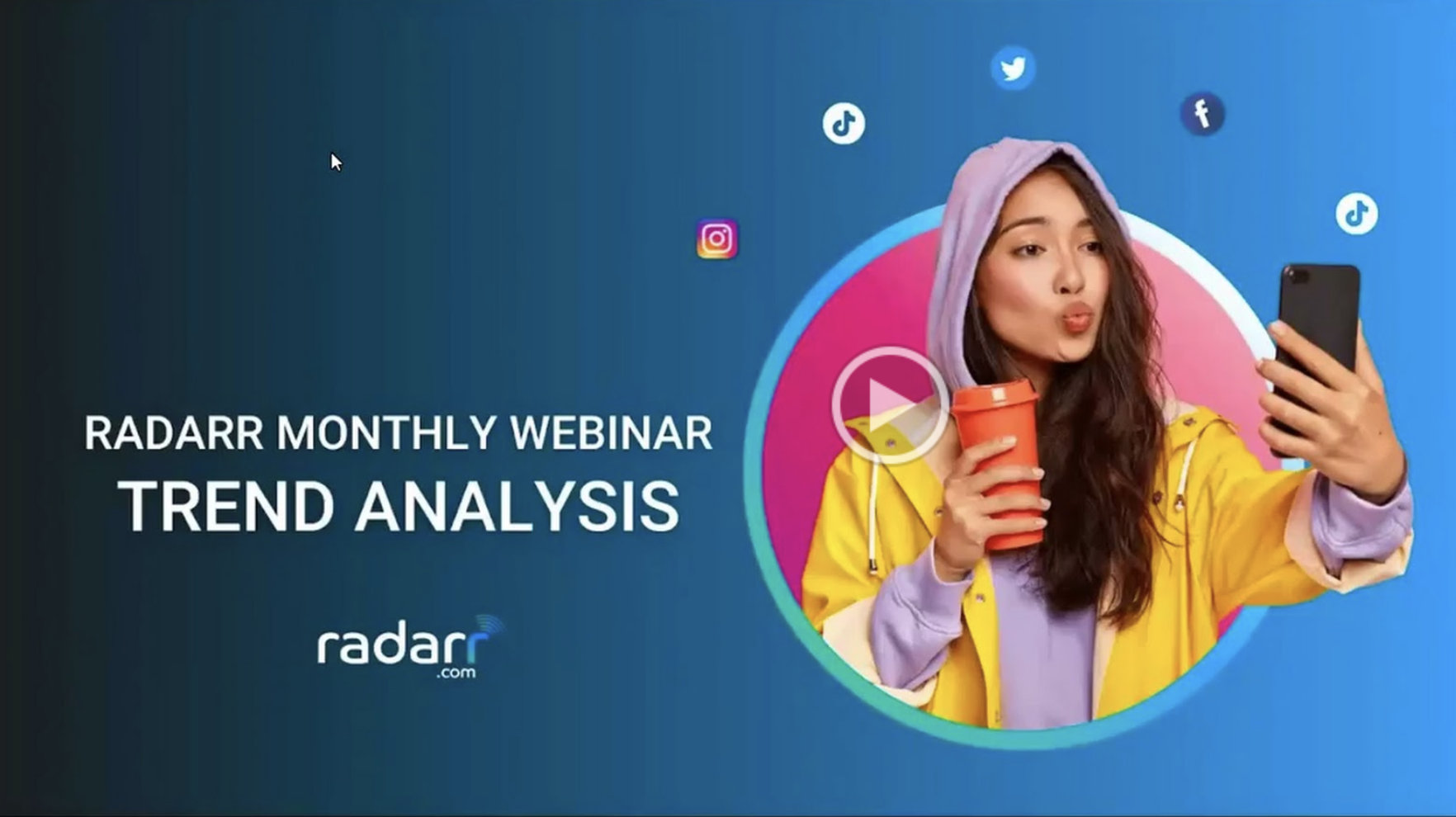 Trend Analysis with Kah Min - Radarr